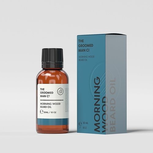 3D model The Groomed Man Morning Wood Beard Oil VR / AR / low-poly ...