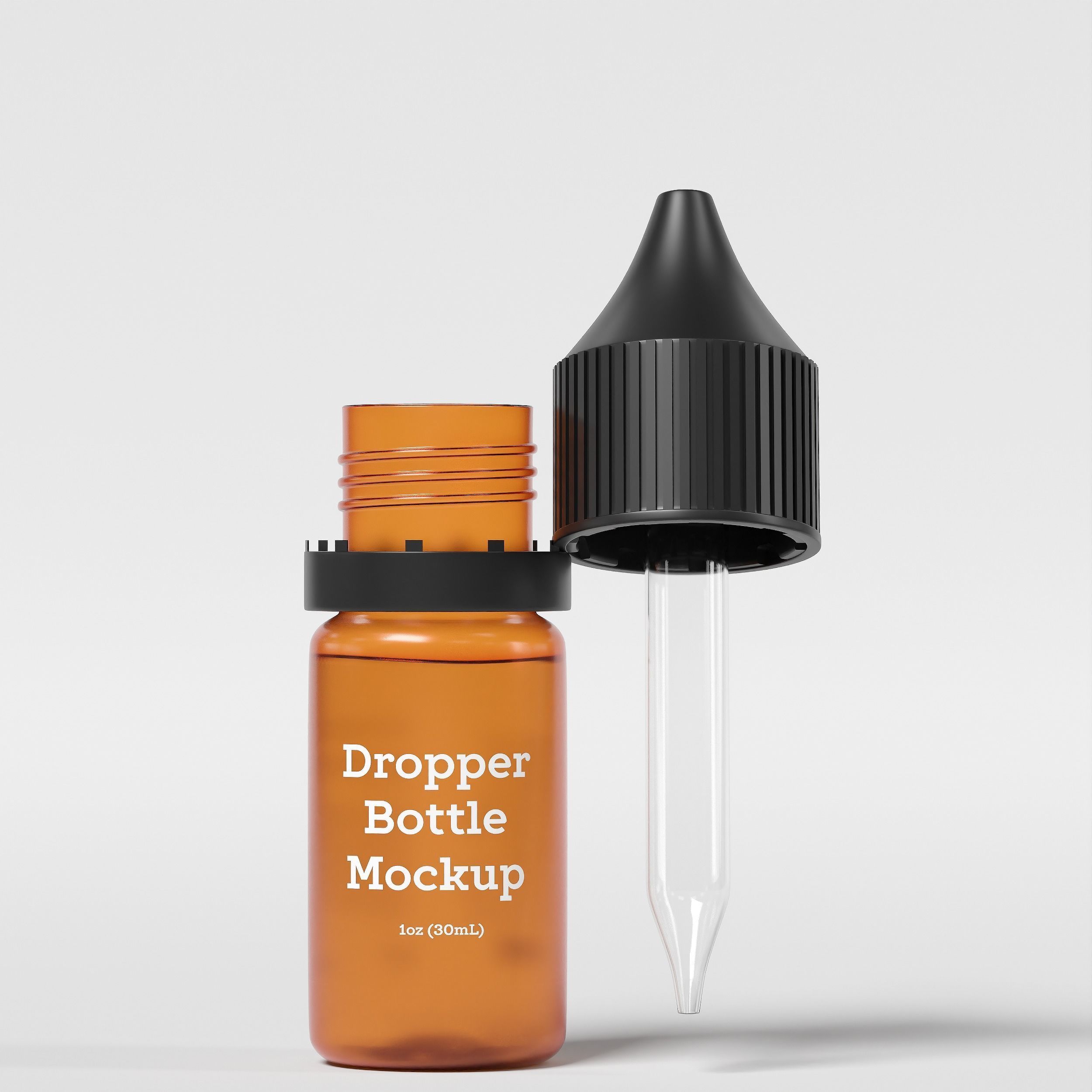 3D model Dropper Bottle Mockup 22 VR / AR / low-poly | CGTrader