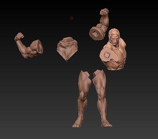 BODY BUILDER MUSCLE FLEXING 3D model 3D printable | CGTrader