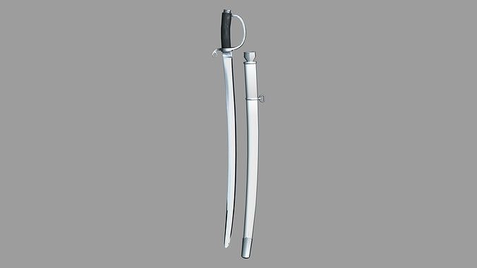 White Saber Sword