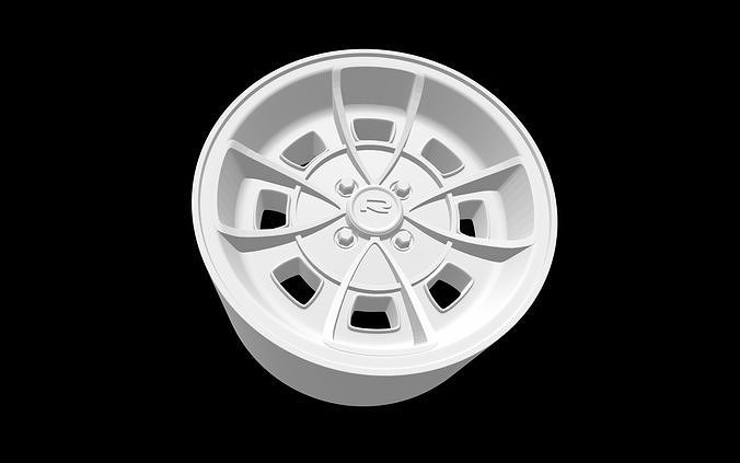 Ruspa Vintage Italian rims scalable and printable rims 3D model 3D ...
