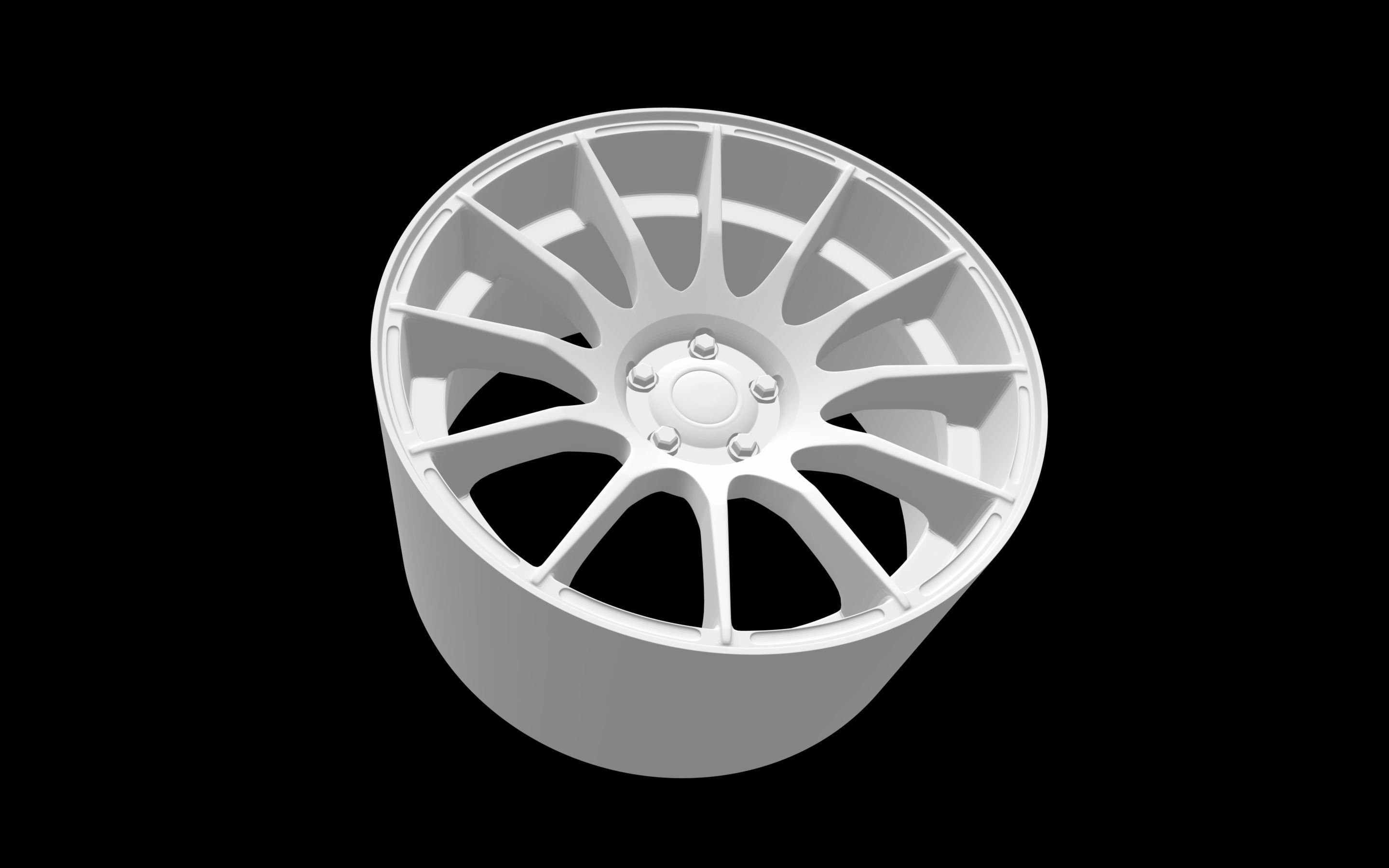 Protrack One scalable and printable rims 3D model 3D printable | CGTrader