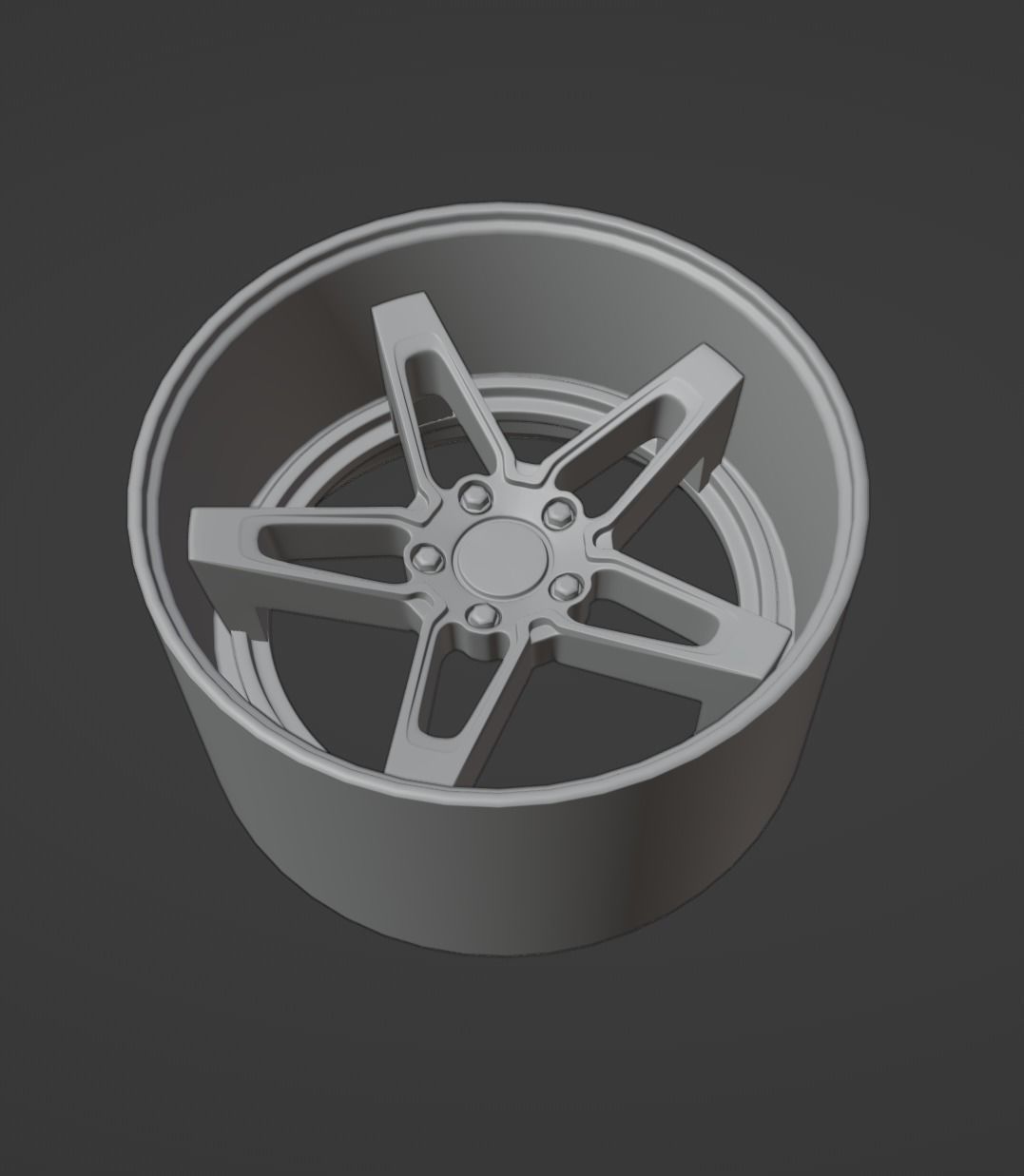 Sevenk Korsa scalable and printable rims 3D model 3D printable | CGTrader