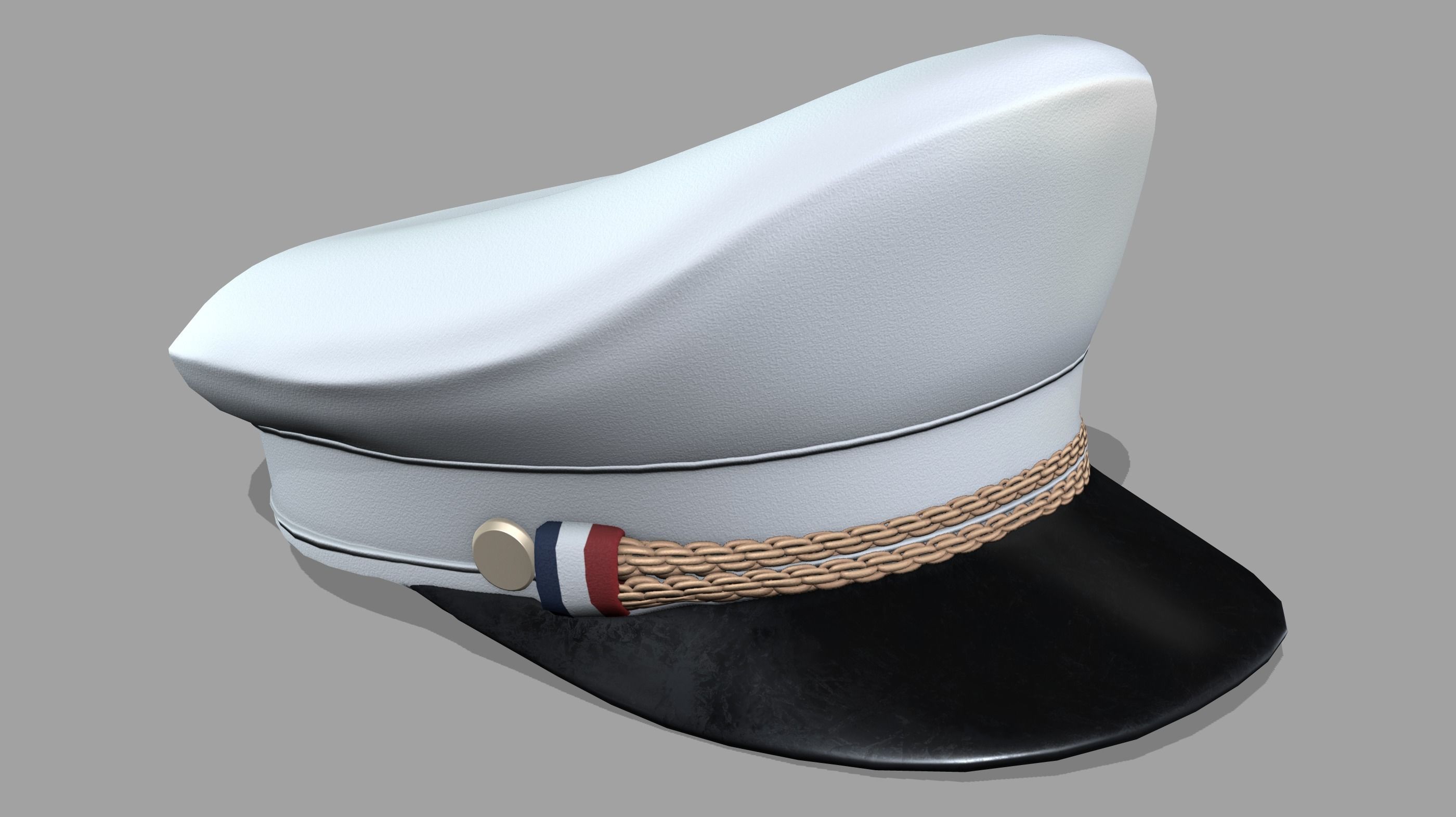 3D model Futuristic Commander Hat VR / AR / low-poly | CGTrader
