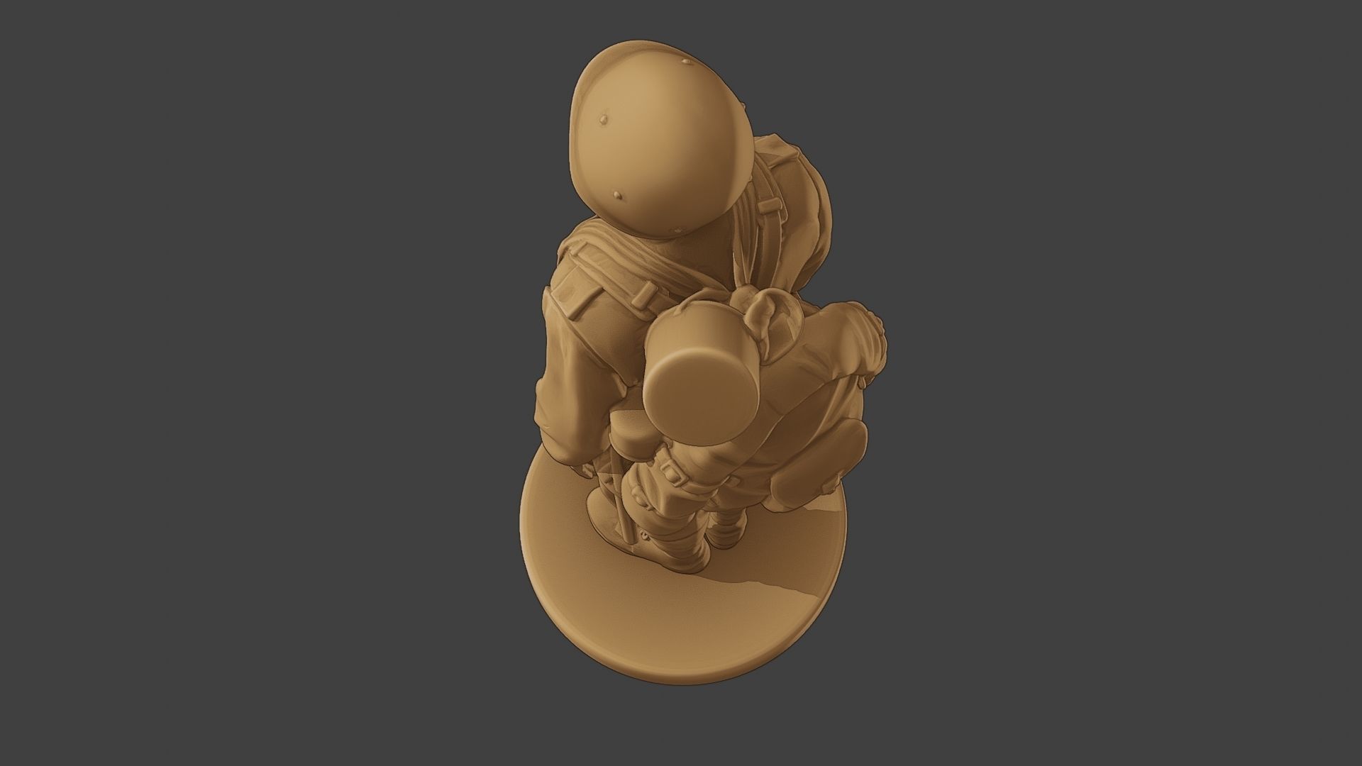 Russian soldier ww2 R1 000 free 3D model 3D printable | CGTrader