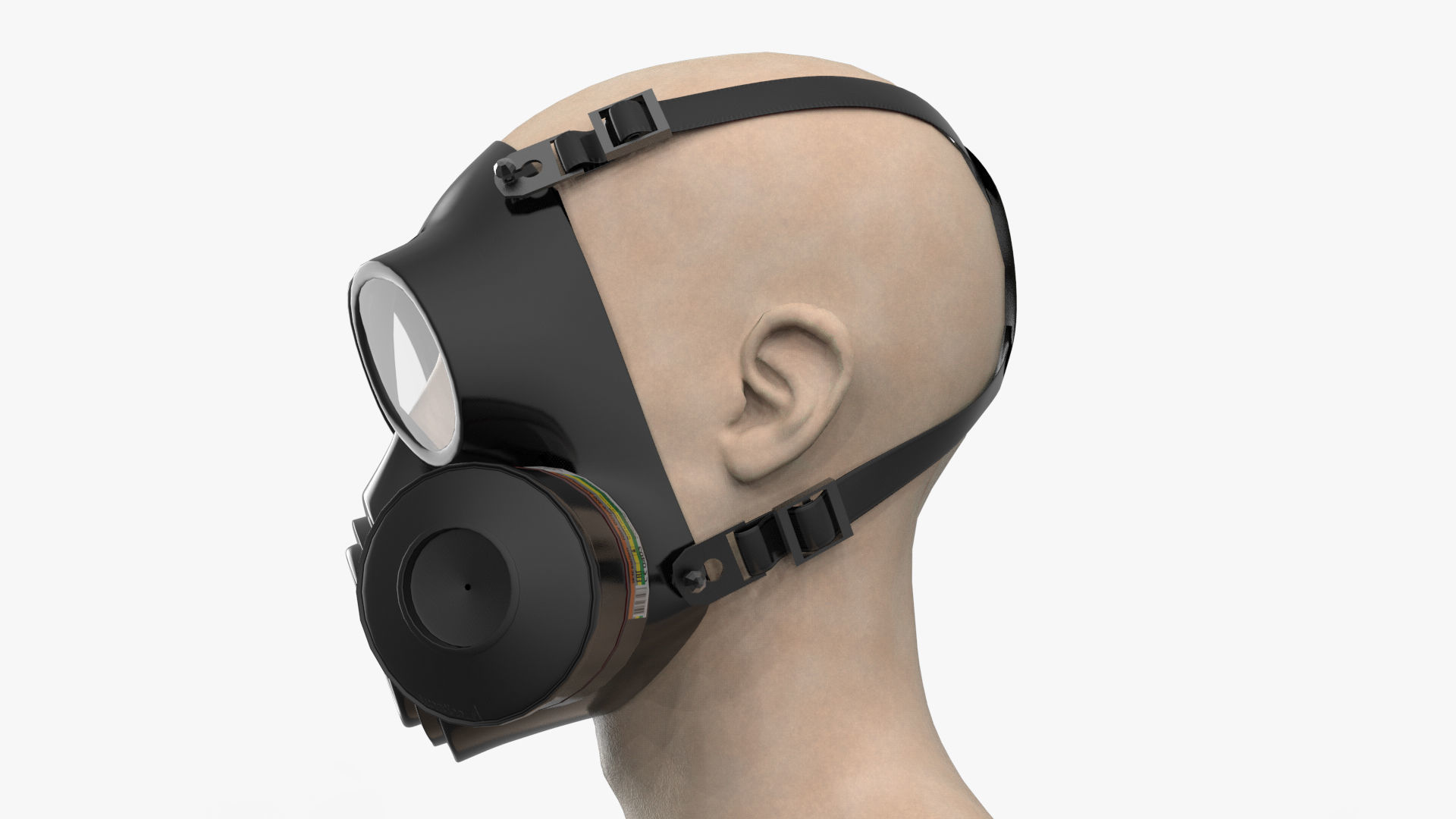 GasMask gas mask 3D model | CGTrader
