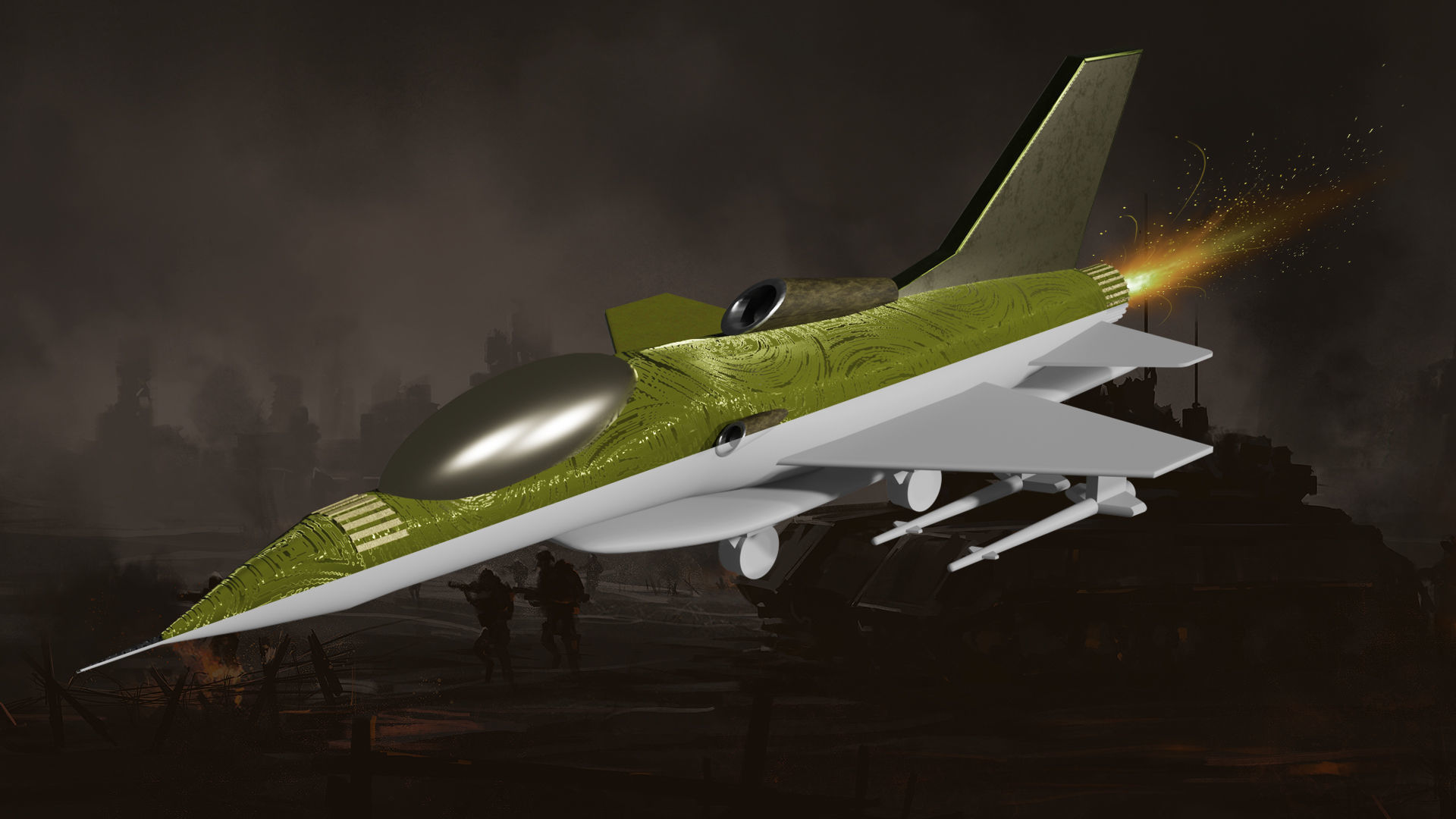 3D model jet Model fighter VR / AR / low-poly | CGTrader