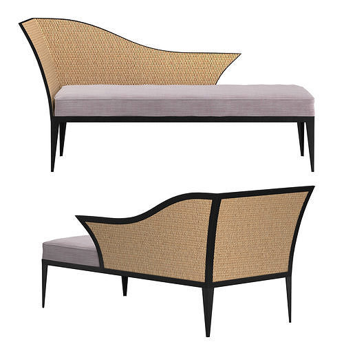 MODERN BAMBOO DAYBED 3D model | CGTrader