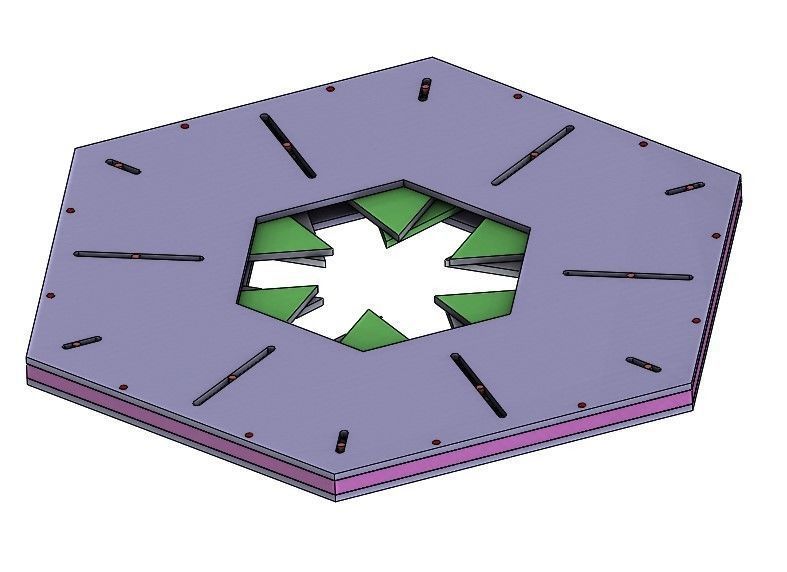 LS-OCMA6BL70 open and close mechanism design plan 3D model 3D printable ...