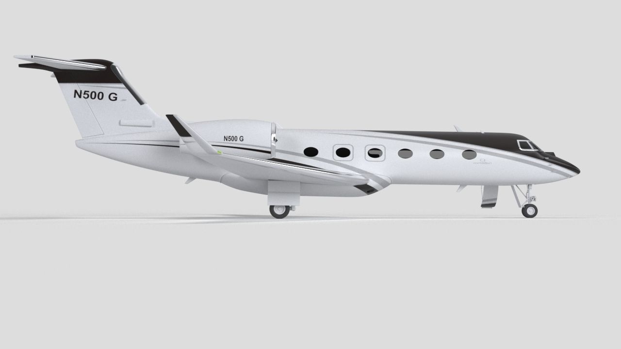 jet 500 3D model | CGTrader
