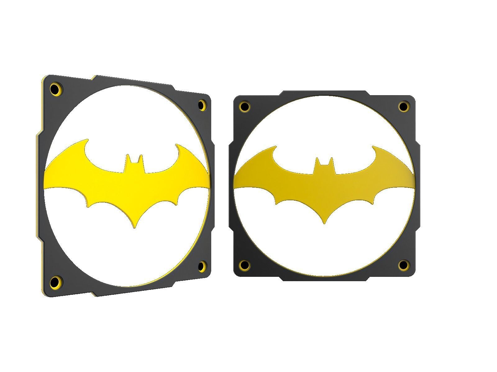Fan Grill - Diehard series - Batman 3D model 3D printable | CGTrader