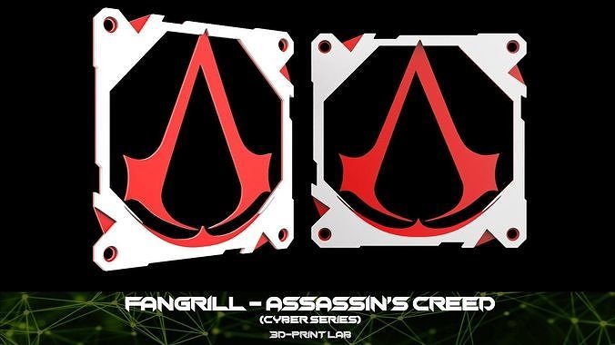 Fan Grill - Cyber series - Assassin Creed 3D model 3D printable | CGTrader