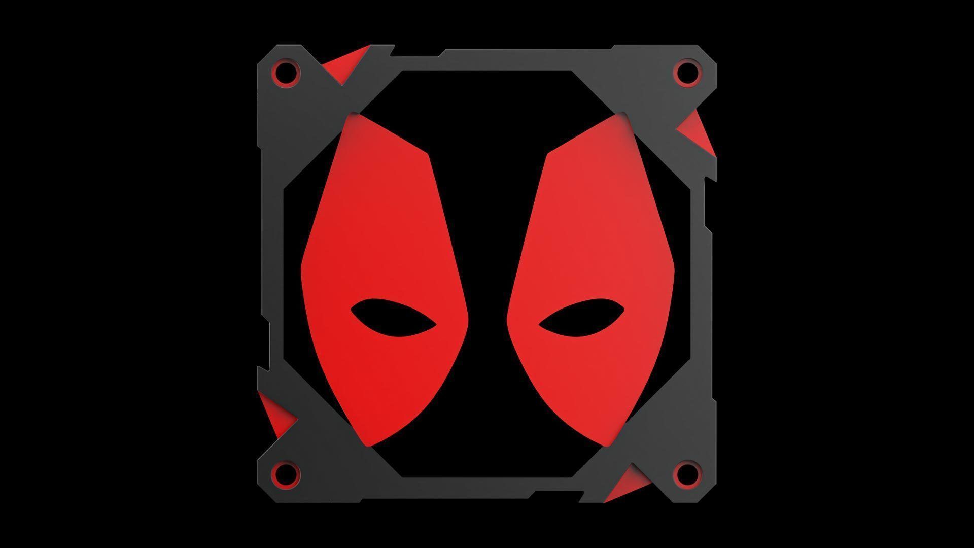 Fan Grill - Cyber series - Deadpool 3D model 3D printable | CGTrader