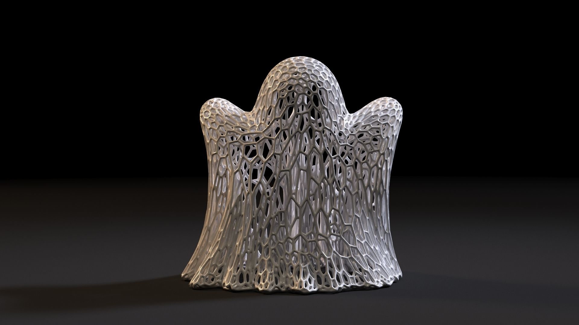 Ghost sculpture 3D model 3D printable | CGTrader