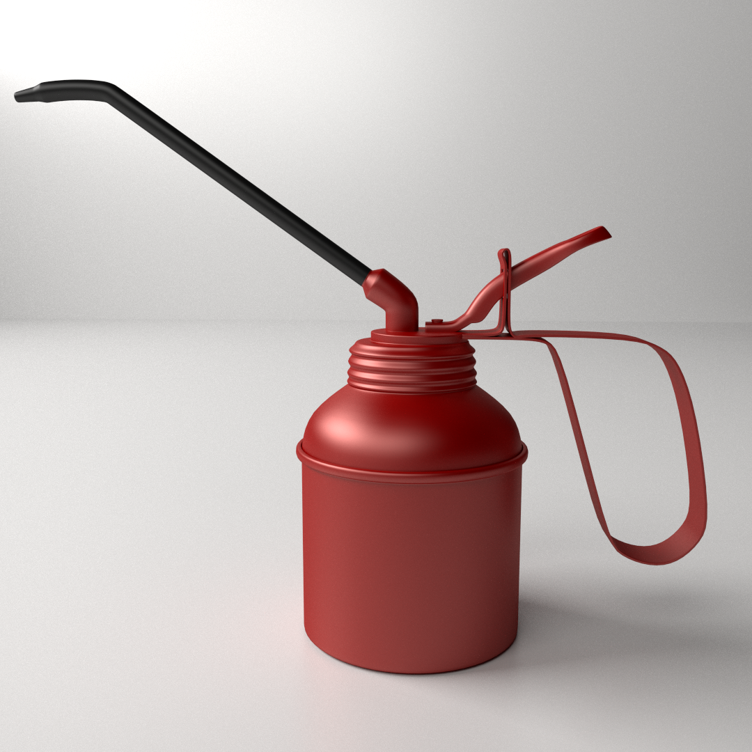 Oil Can 3D model | CGTrader