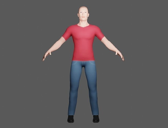 3D model Game Character VR / AR / low-poly | CGTrader