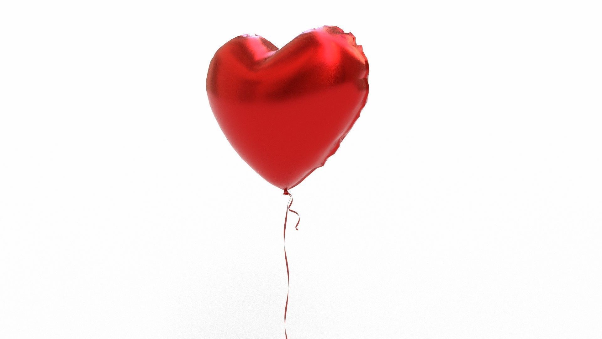 3D model Heart Balloon VR / AR / low-poly | CGTrader