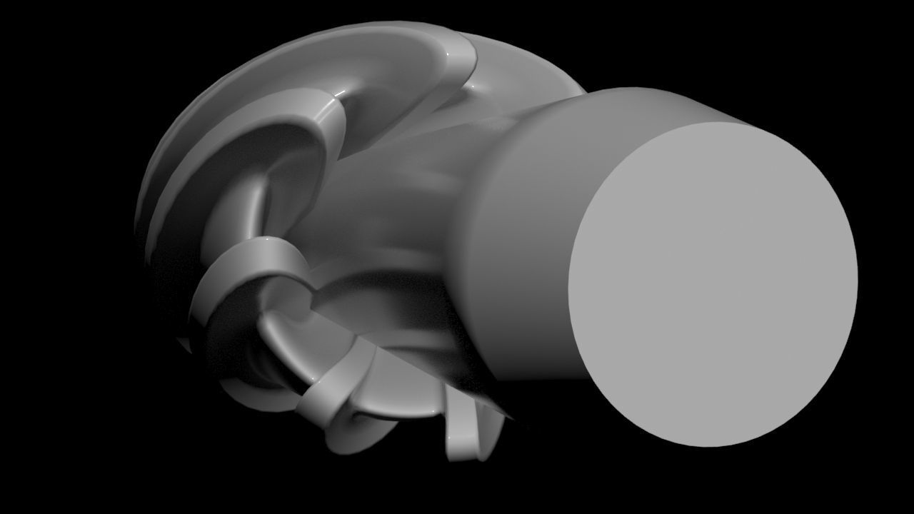 Venturi Vortex Generator - Linear and Radial Design - Concept 3D model ...