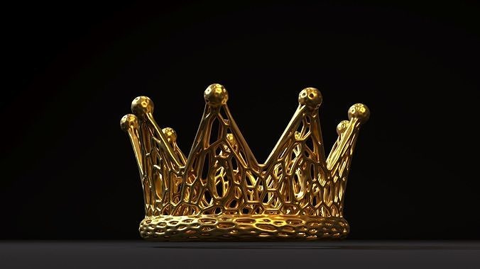 Crown 3D model 3D printable | CGTrader