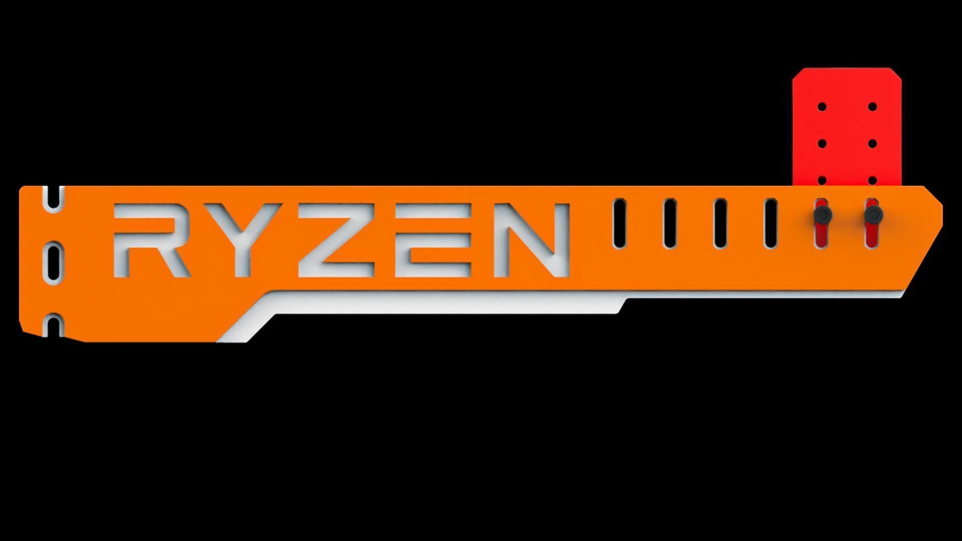 GPU Bracket - Blade Series - Ryzen 3D model 3D printable | CGTrader