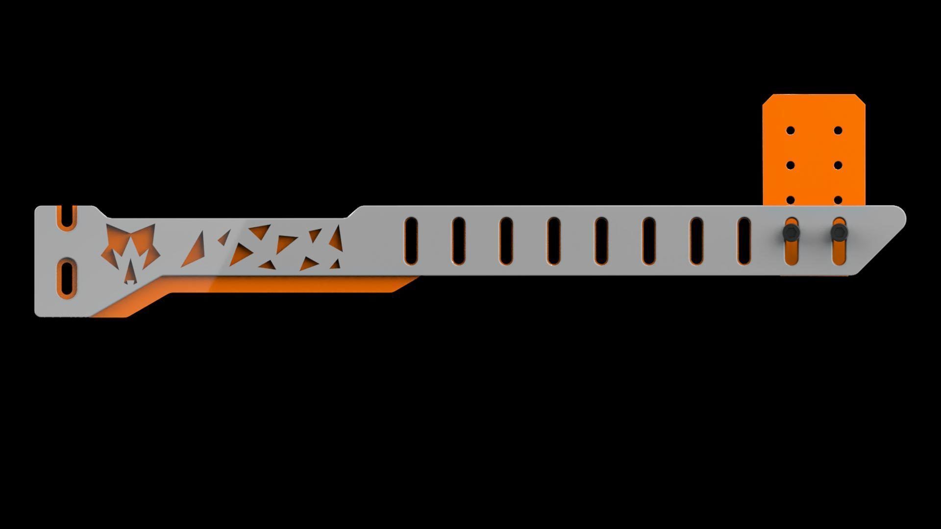 GPU Bracket - Stubborn Series - Wolf 3D model 3D printable | CGTrader