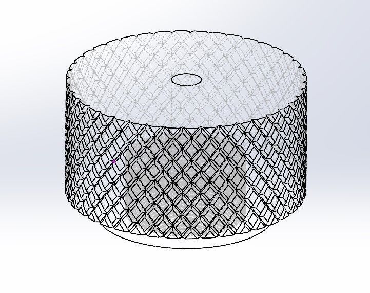 Knurled Knob 3D model 3D printable | CGTrader