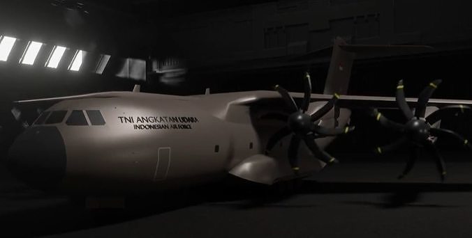 Military Airbus A400M 3D model | CGTrader
