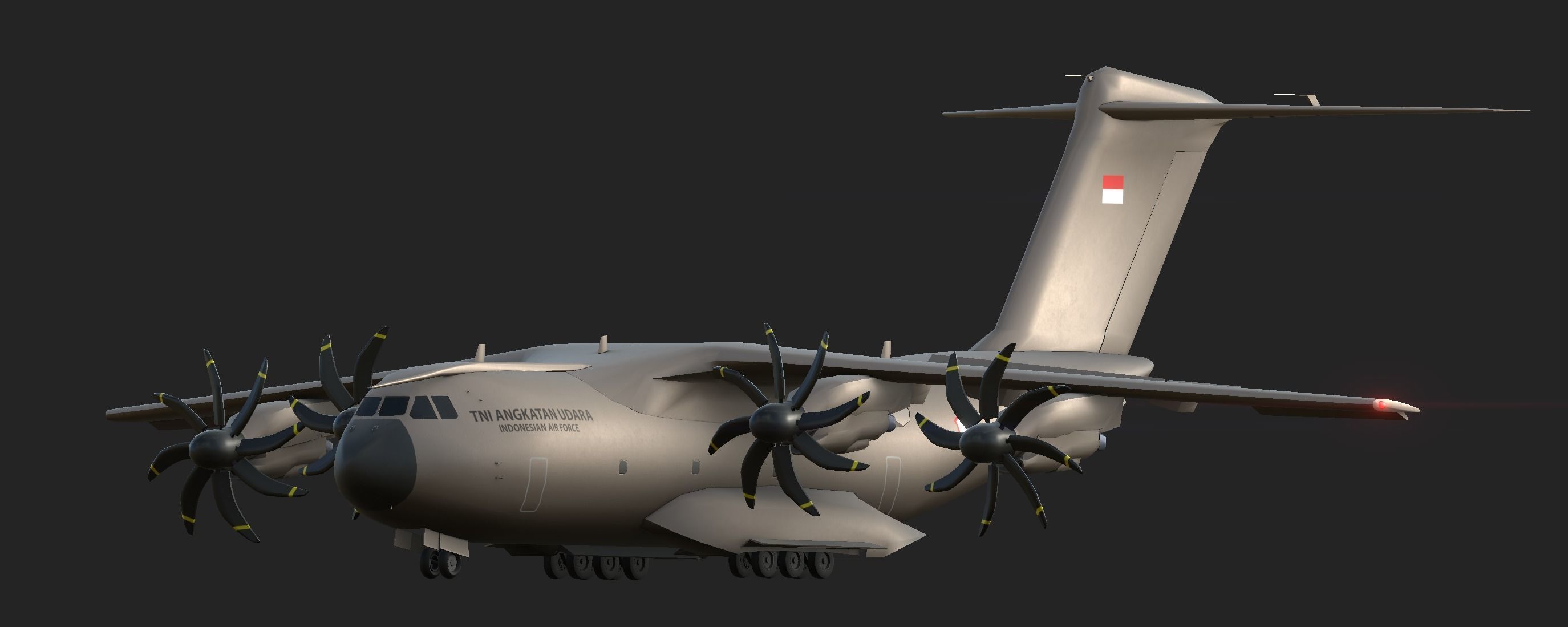 Military Airbus A400M 3D model | CGTrader