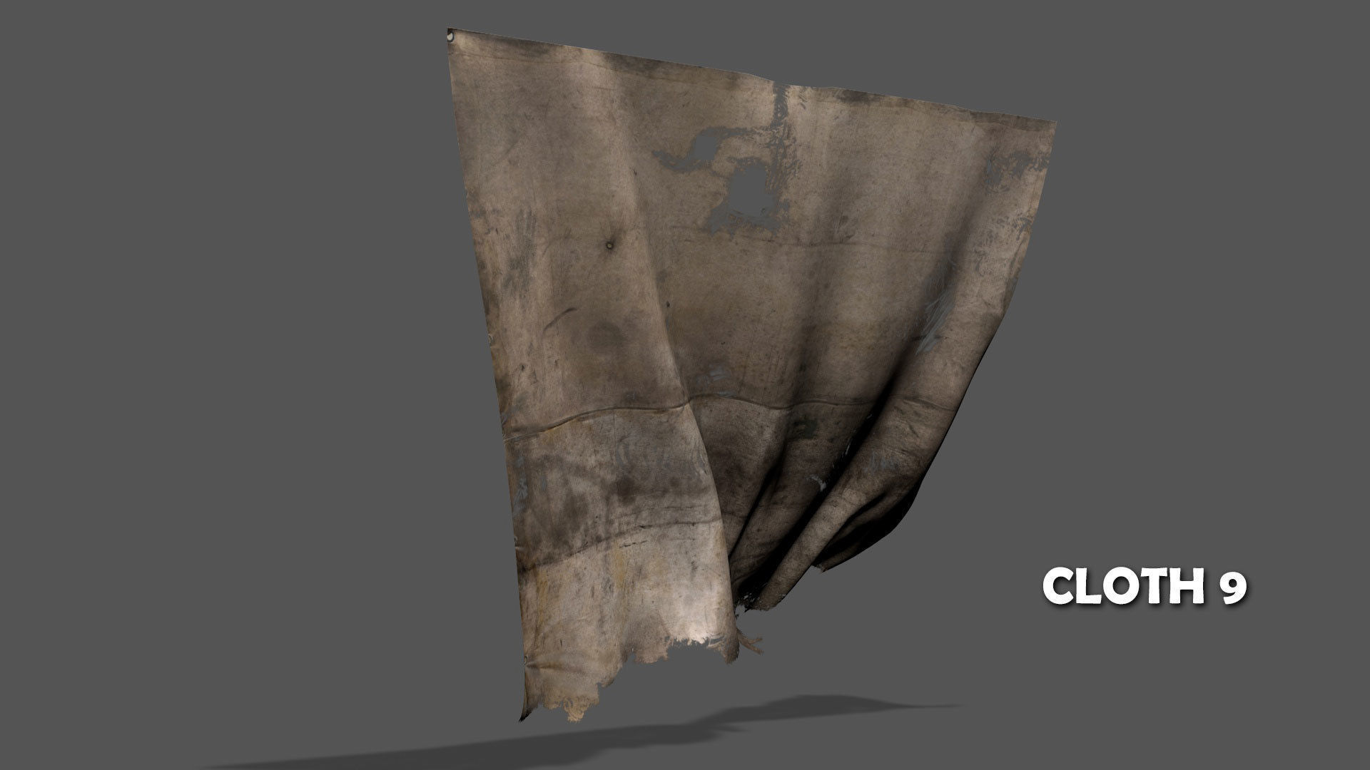 Seamless FBX Torn Cloth Animations 3D model | CGTrader