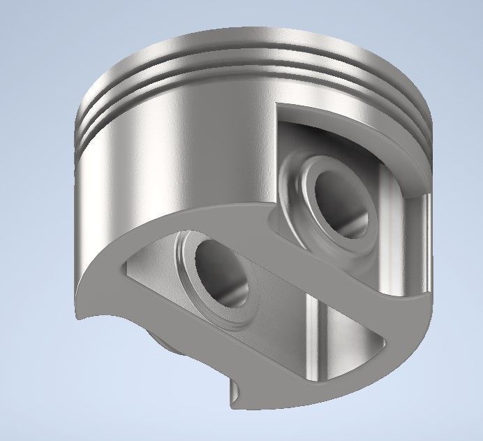 piston 3D model 3D printable | CGTrader