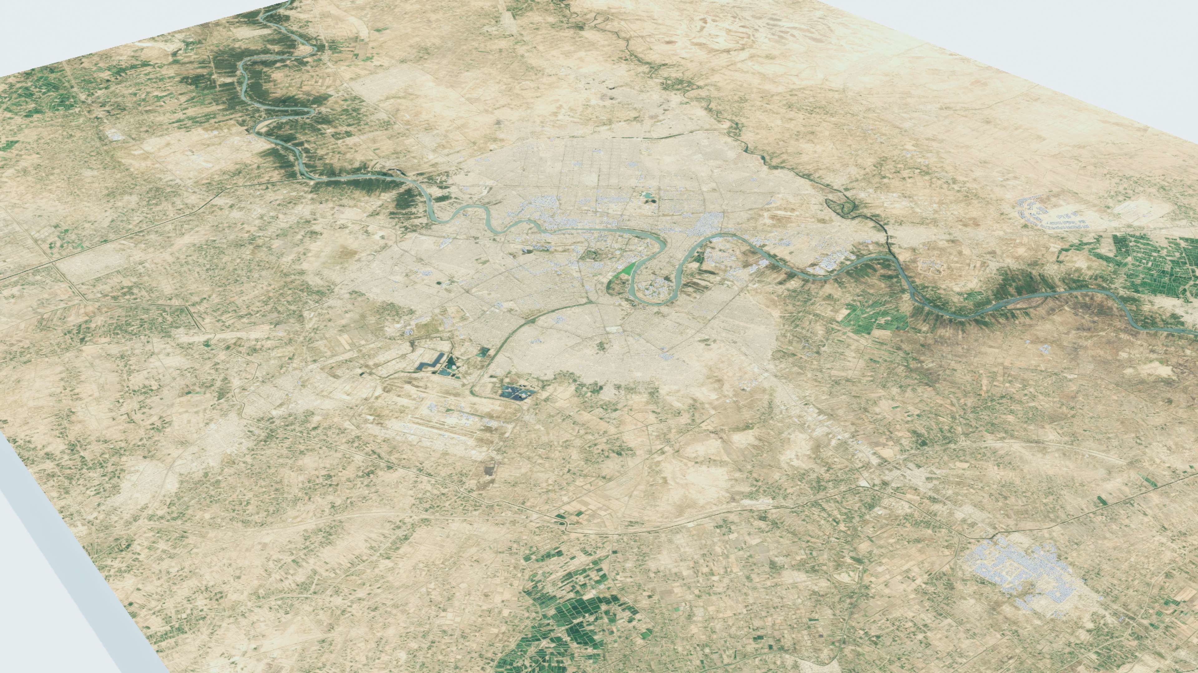 Baghdad Iraq City Landscape 3D Model 3D model | CGTrader