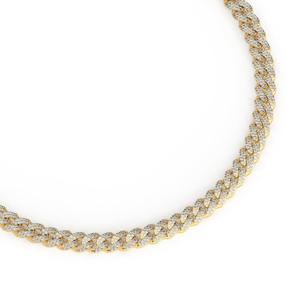 3D Print Ready Cuban Link Chain 3D model 3D printable | CGTrader