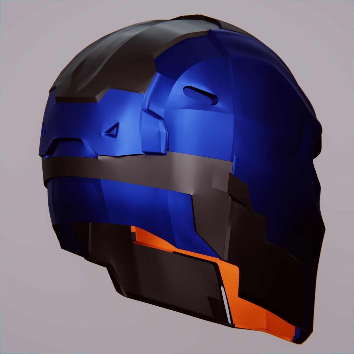 DEATHSTROKE HELMET CASCO JUSTICE LEAGUE 3D model 3D printable | CGTrader