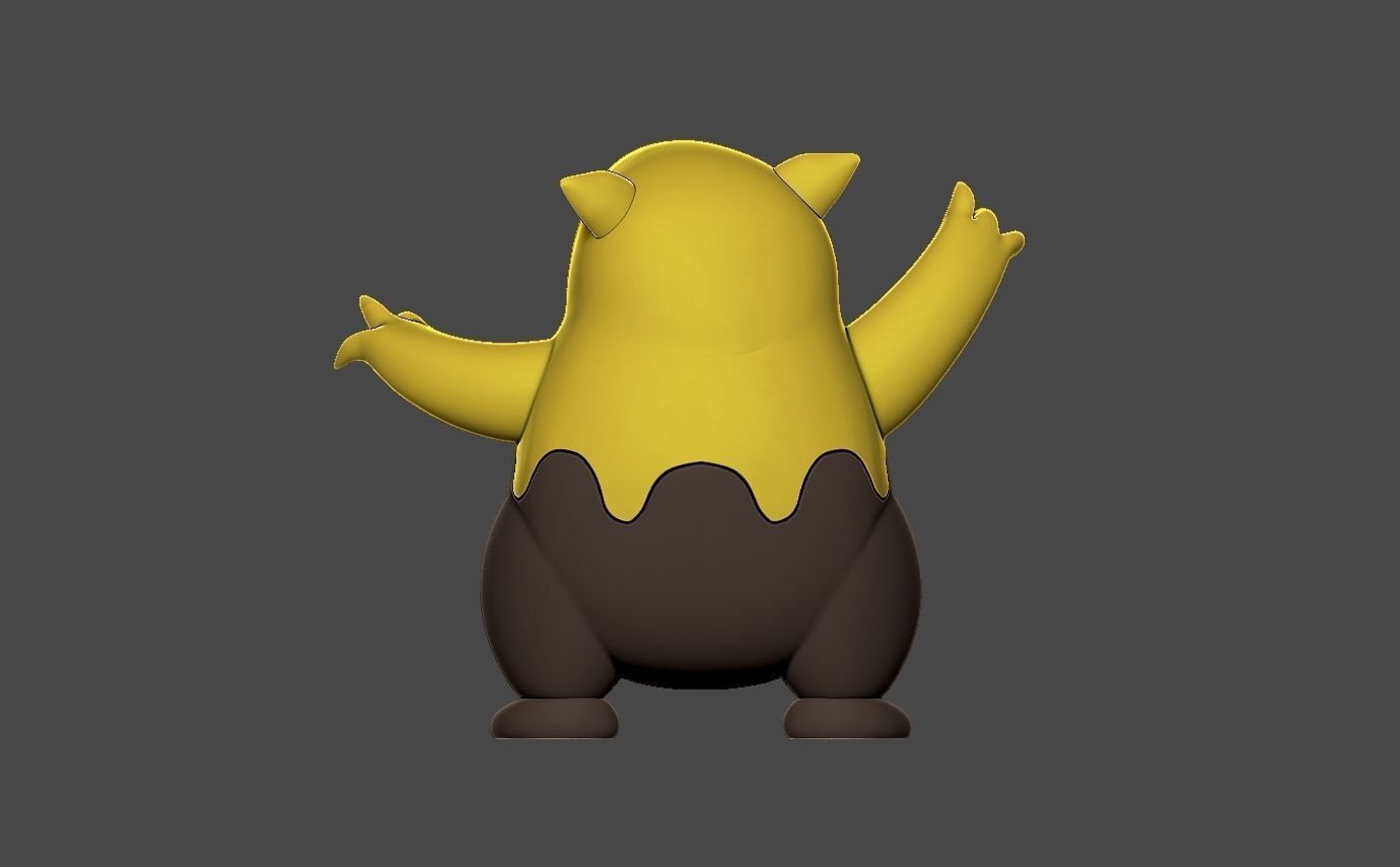 Pokemon drowzee evolution pack 3D model 3D printable | CGTrader