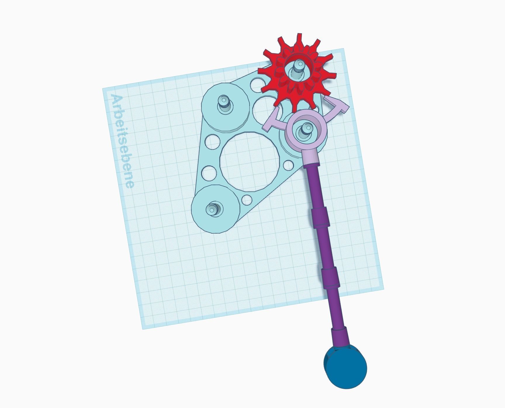 Clockwork simple free 3D model 3D printable | CGTrader