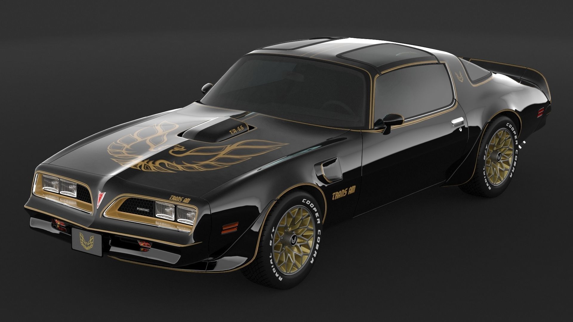 Pontiac Trans-Am 3D model | CGTrader
