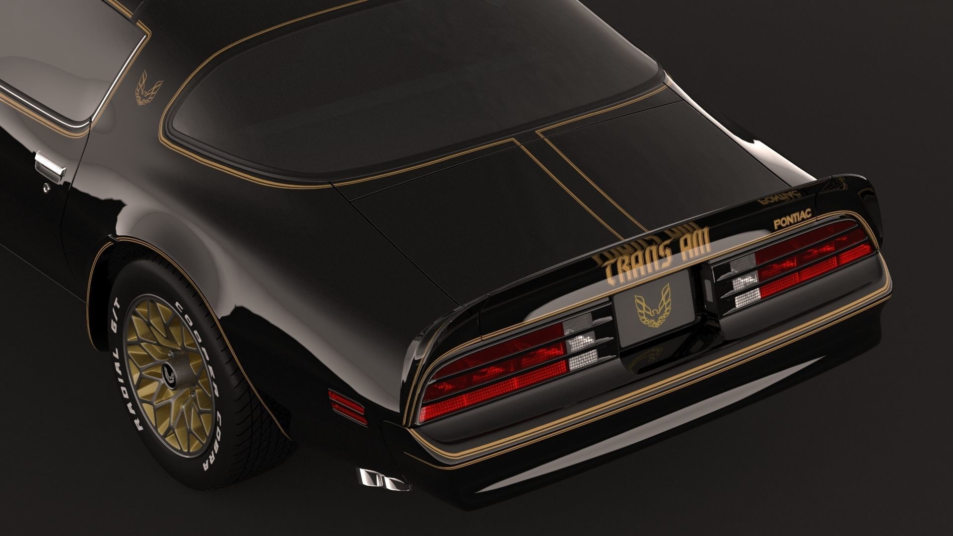Pontiac Trans-Am 3D model | CGTrader