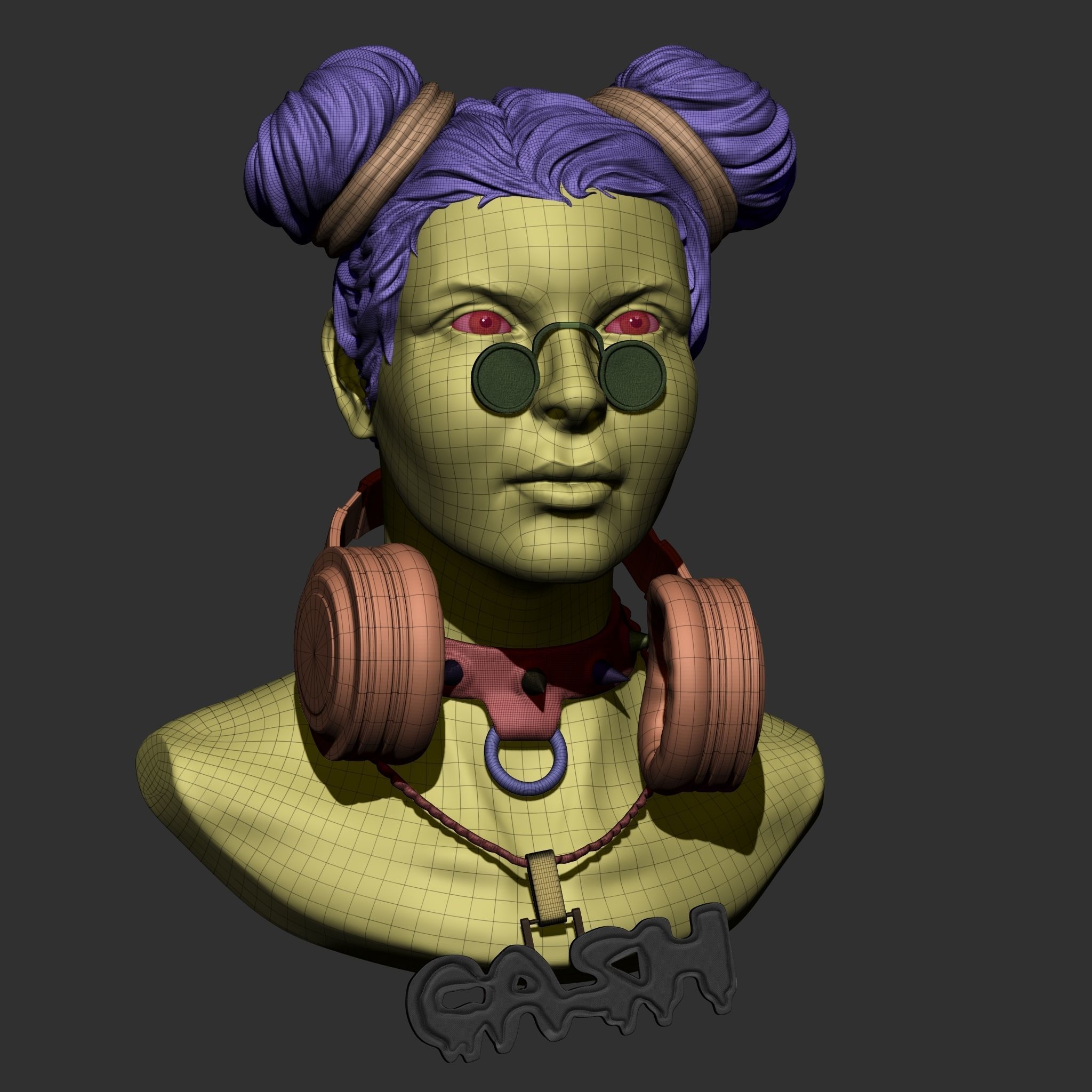 Highpoly Female Character Sculpted in Zbrush free 3D model | CGTrader