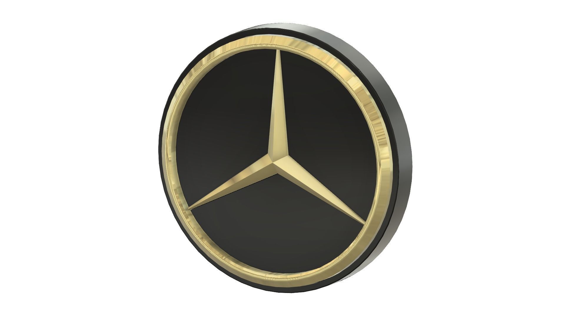 Mercedes Benz and AMG Stand Logo 3D model 3D printable | CGTrader