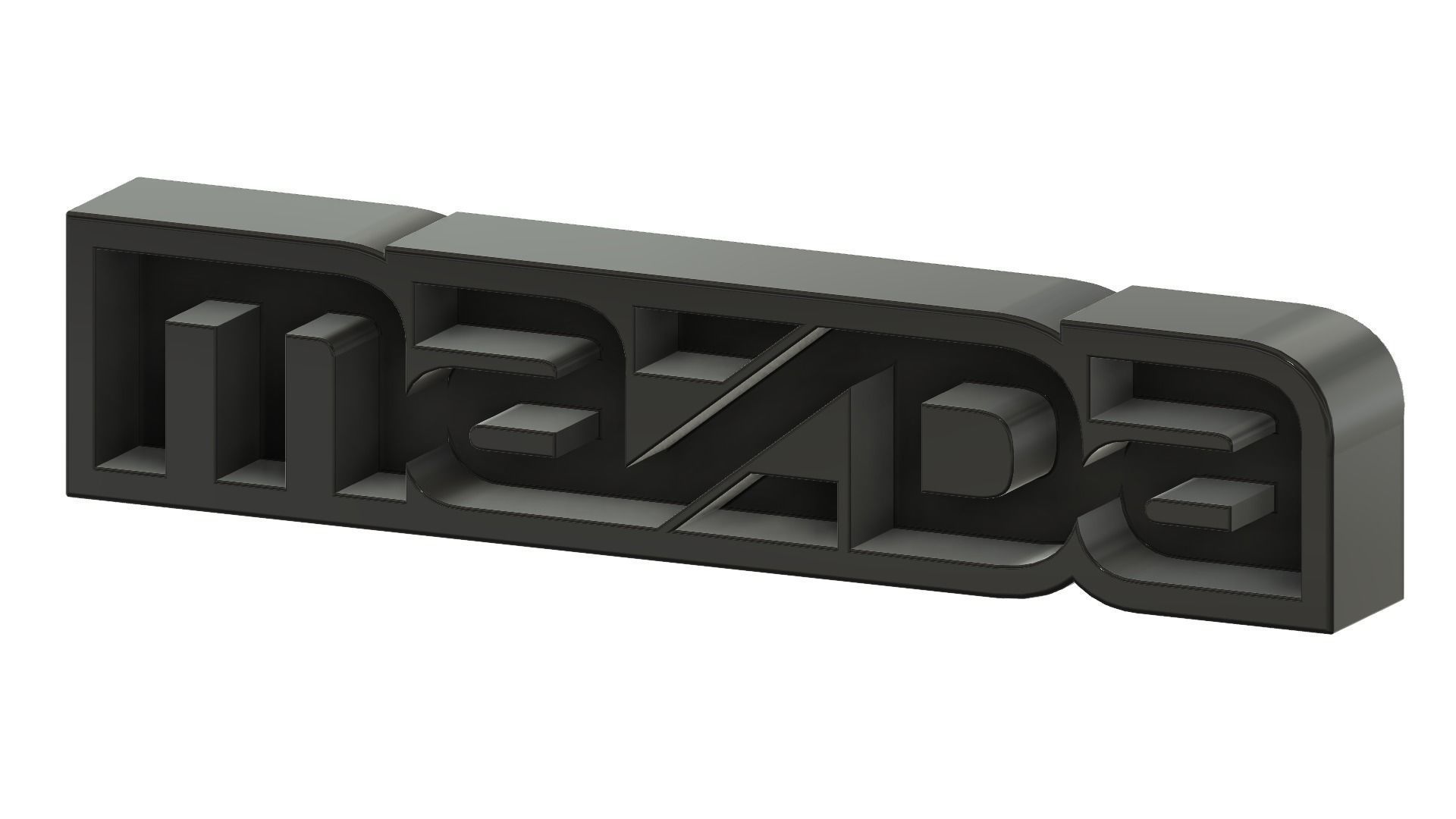 Mazda Stand Logo 3D model 3D printable | CGTrader