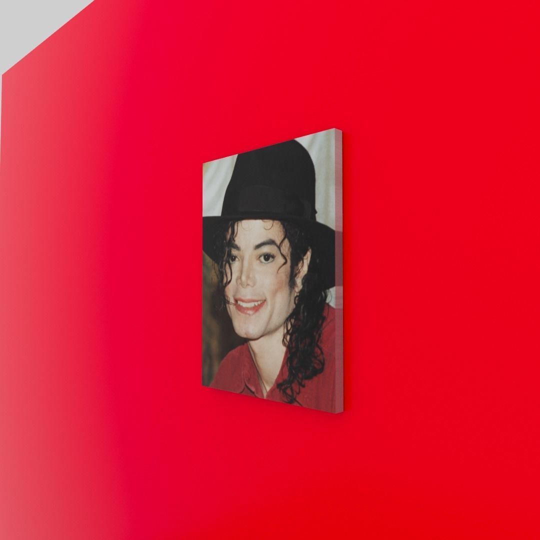 3D model Michael Jackson portrait VR / AR / low-poly | CGTrader