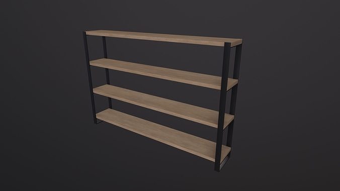 3D model Shelves 3D Model VR / AR / low-poly | CGTrader