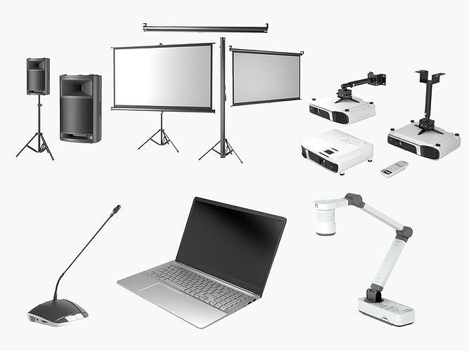 Presentation Device Collection VR / AR / low-poly | CGTrader