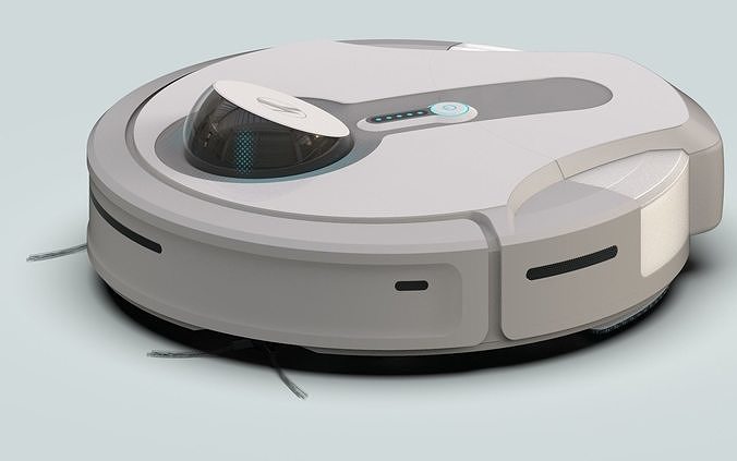 Robot Vacumm concept design 3D model | CGTrader