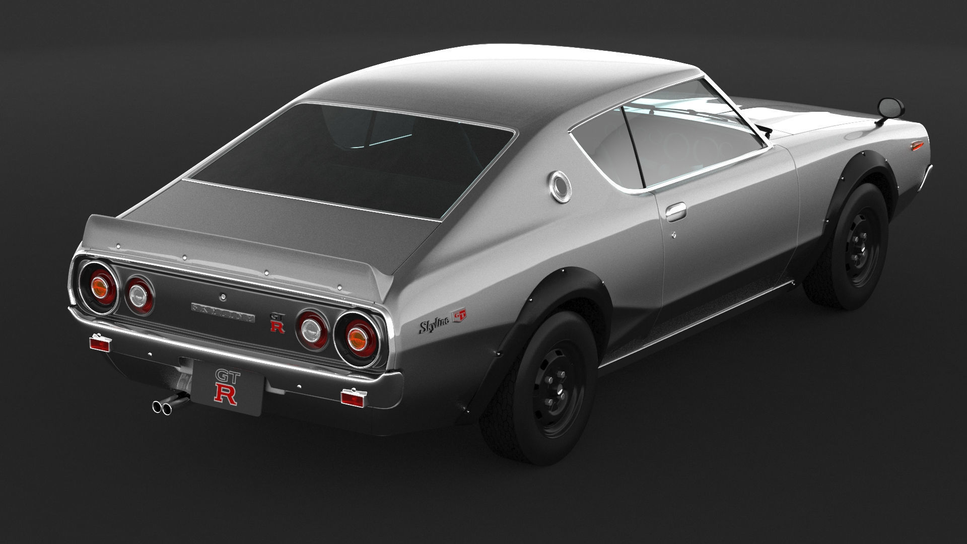 Nissan Skyline GT-R KPGC110 3D model | CGTrader
