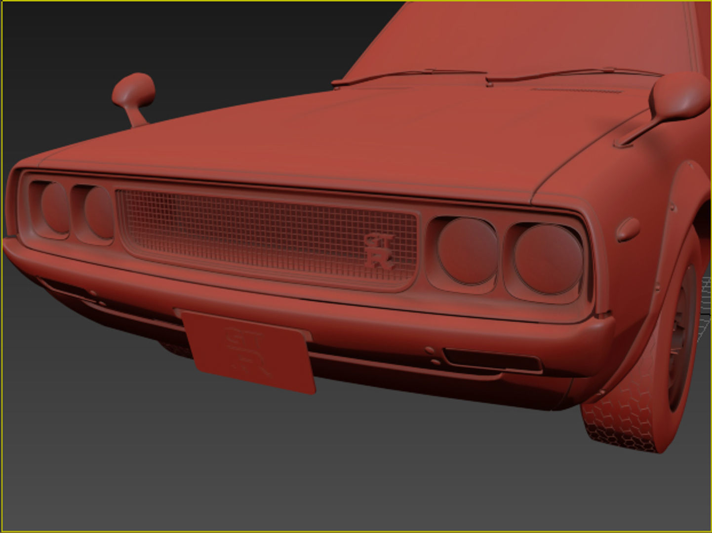 Nissan Skyline GT-R KPGC110 3D model | CGTrader