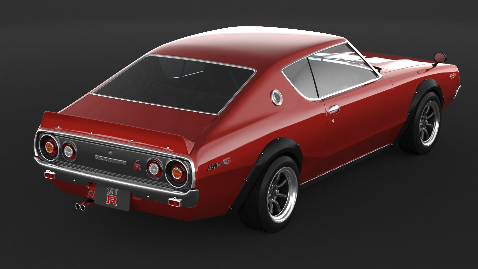 Nissan Skyline GT-R KPGC110 3D model | CGTrader