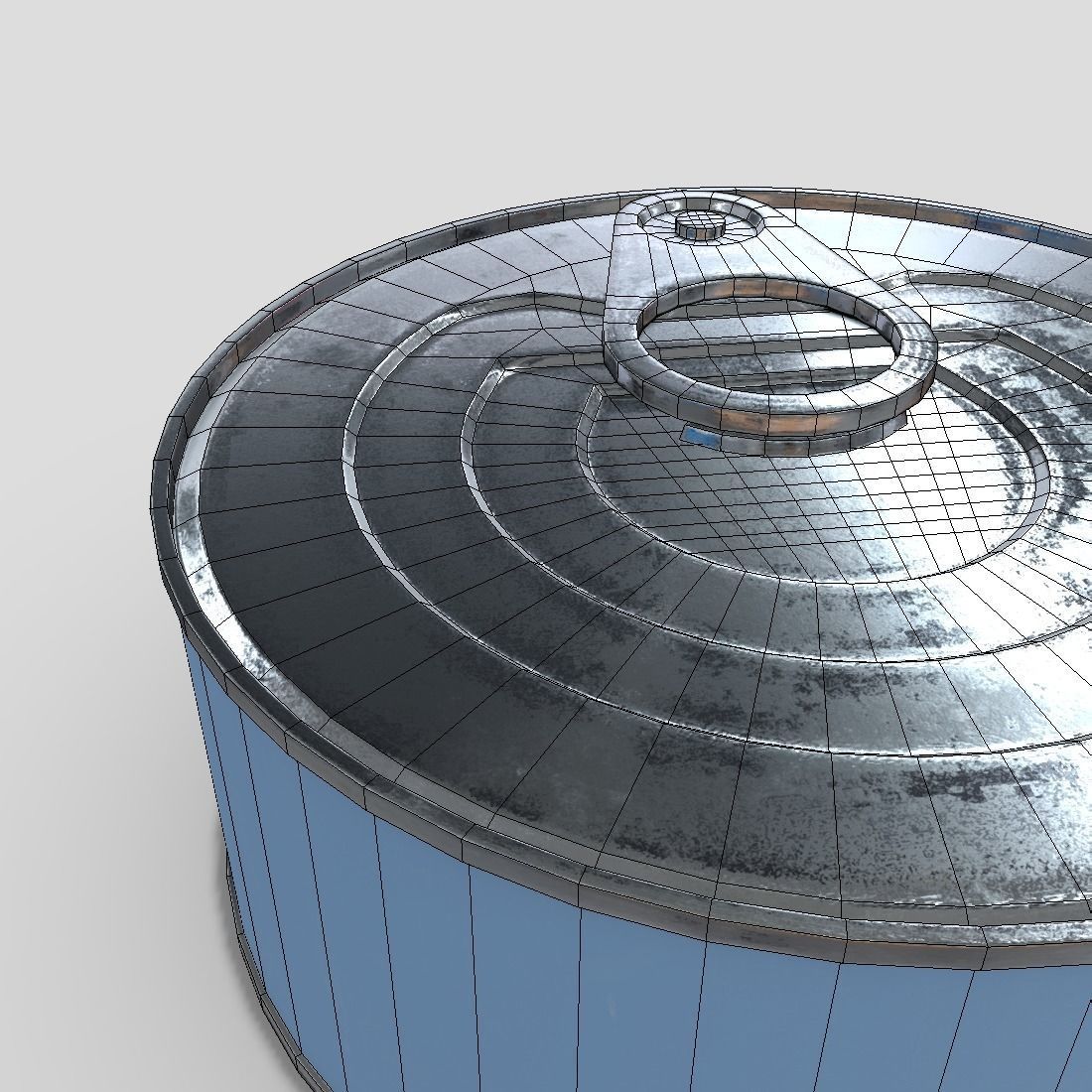 3D model Tin Can VR / AR / low-poly | CGTrader