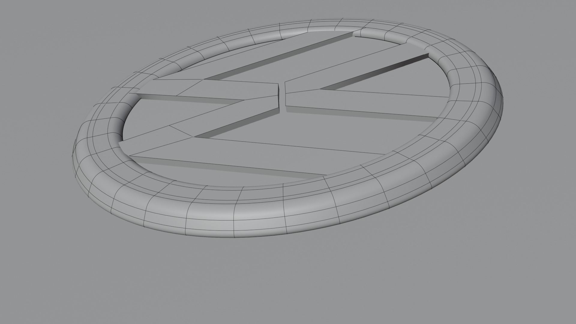 3D model Volkswagen emblem VR / AR / low-poly | CGTrader