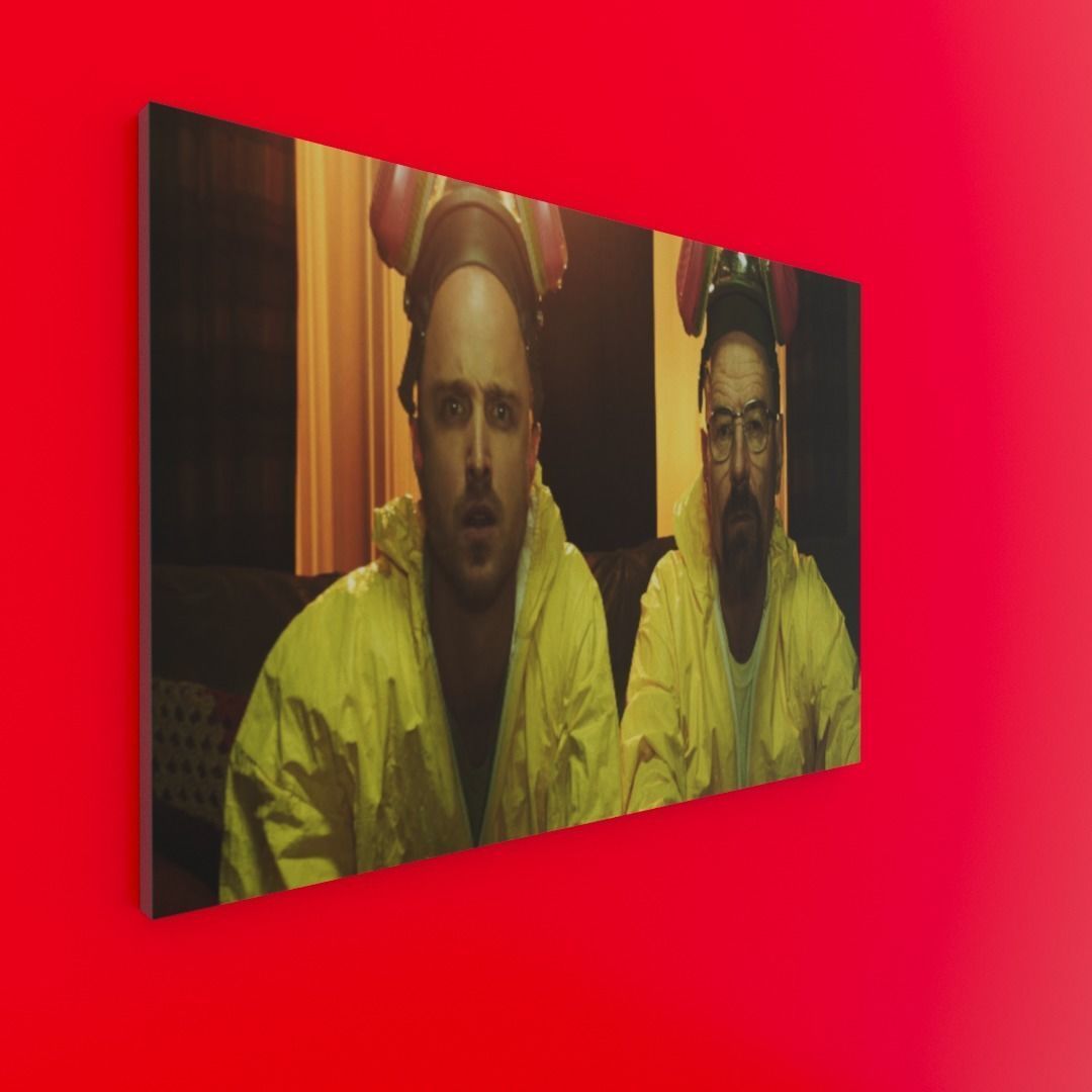 3D model Breaking Bad portrait VR / AR / low-poly | CGTrader